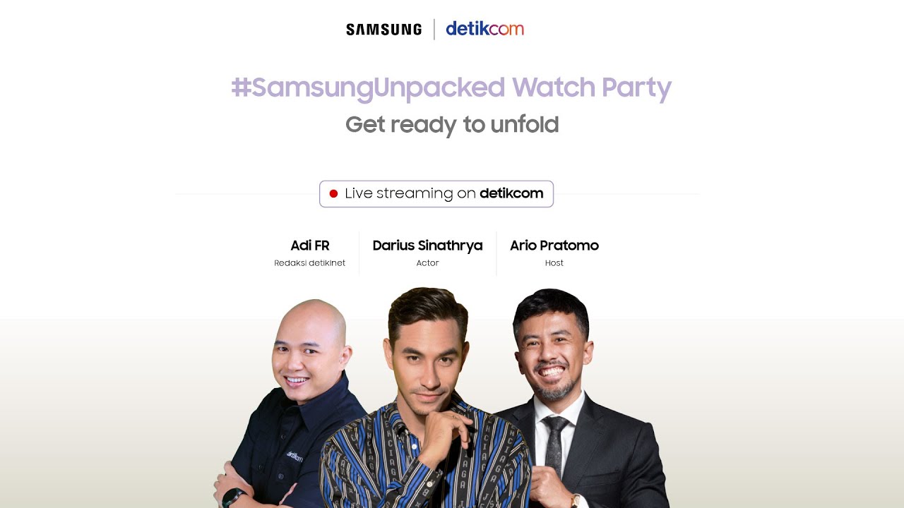 #SamsungUnpacked Watch Party | Live Streaming - YouTube