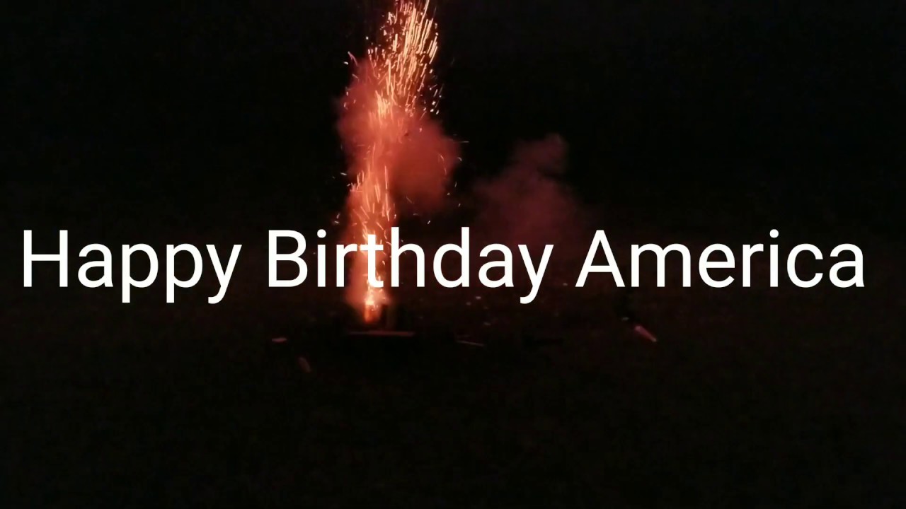 Cookout and fireworks for July 4th 2020 - YouTube