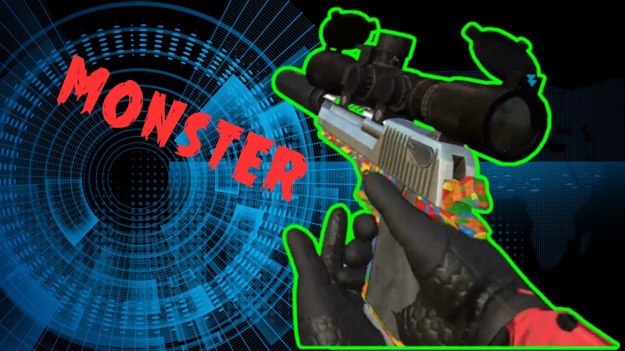 Sniper scope DEAGLE... #bulletforce - YouTube