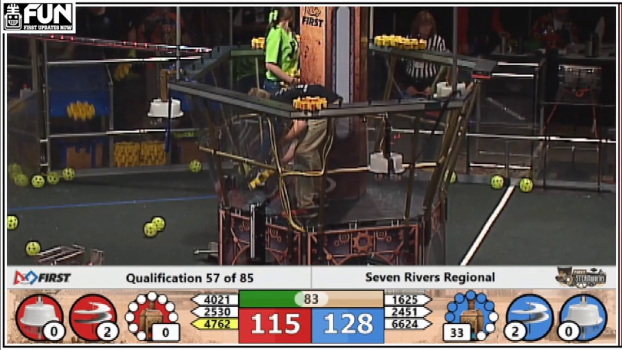 FRC Seven Rivers Regional 2017 - Qualification 57 - YouTube