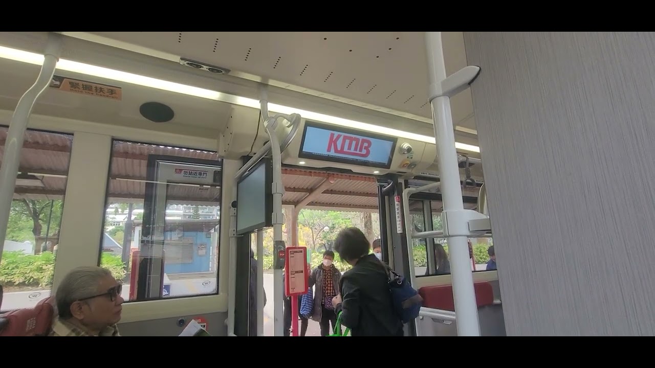 LWB T-SPARE UV6X69 YT2254 @ E32 落車門開門及關門 - YouTube