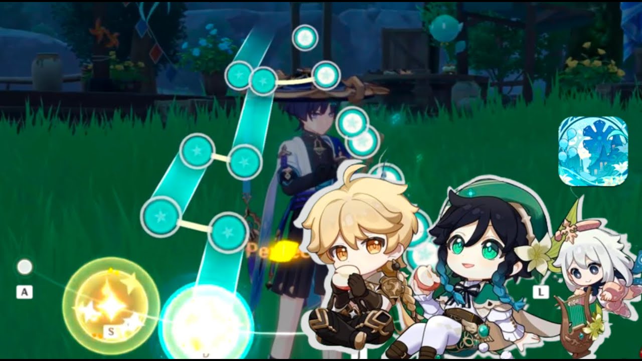 [4k] Custom Map - Invitation of Windblume Ballads of Breeze Event ...