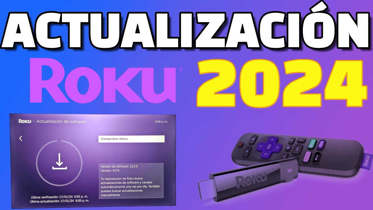 Roku system update 12.5.5 Actualizar software Roku OS Roku Streaming ...