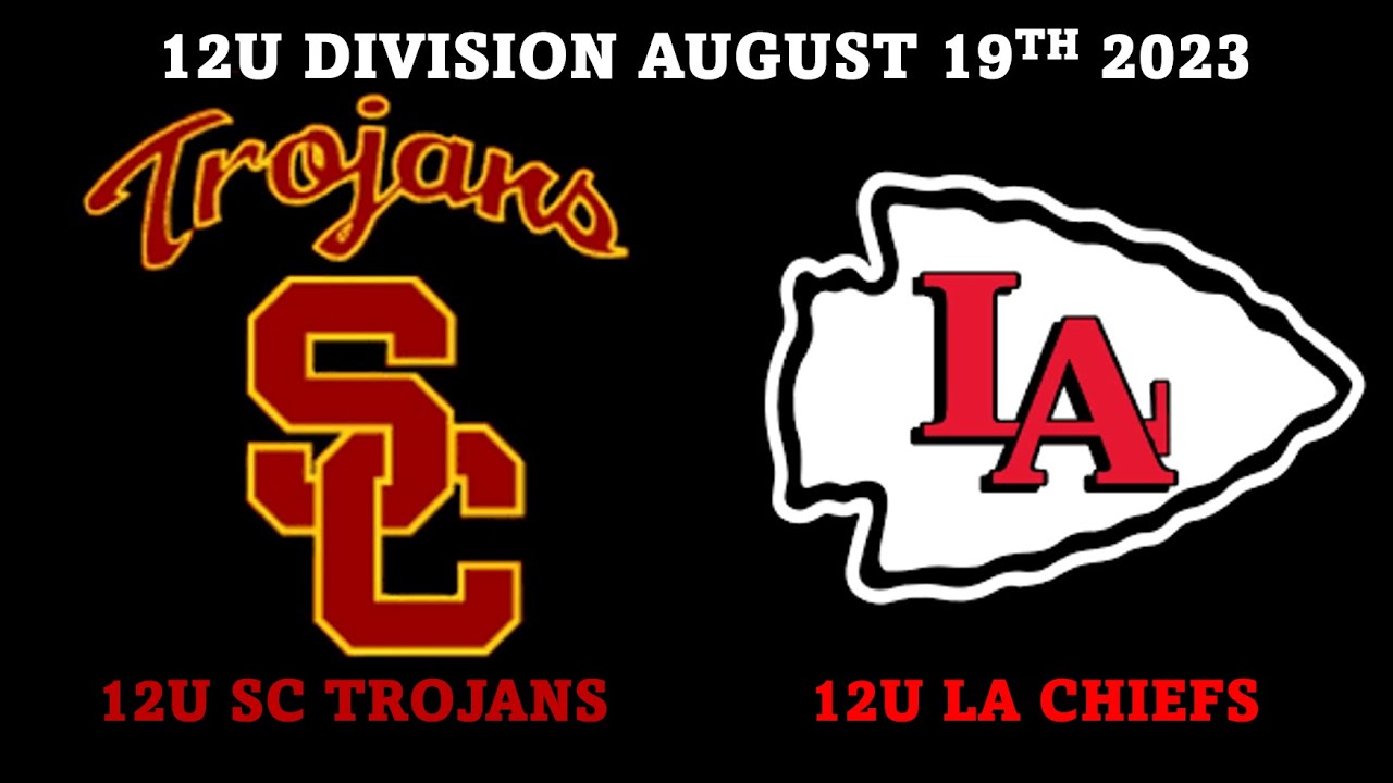 12U TROJANS VS 12U LA CHIEFS - YouTube