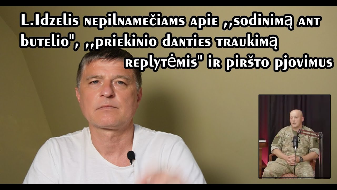 ŠS vadas Linas Idzelis kalba nepilnamečiams baisius dalykus - YouTube