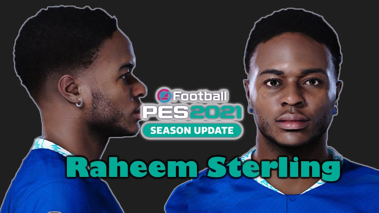 PES2021 - Raheem Sterling Face by JP Patumin Facemaker + 2022 official ...