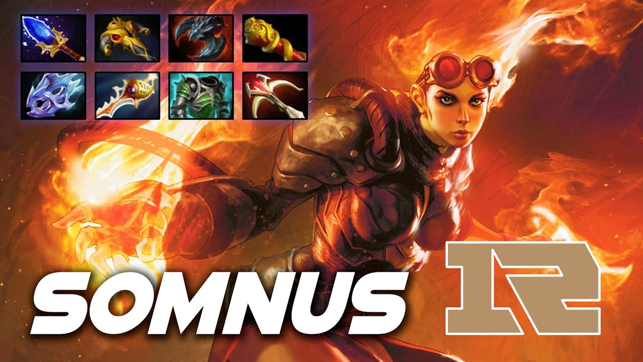 RNG.Somnus丶M Lina Slayer Build vs INVICTUS GAMING - Dota 2 Pro Gameplay ...