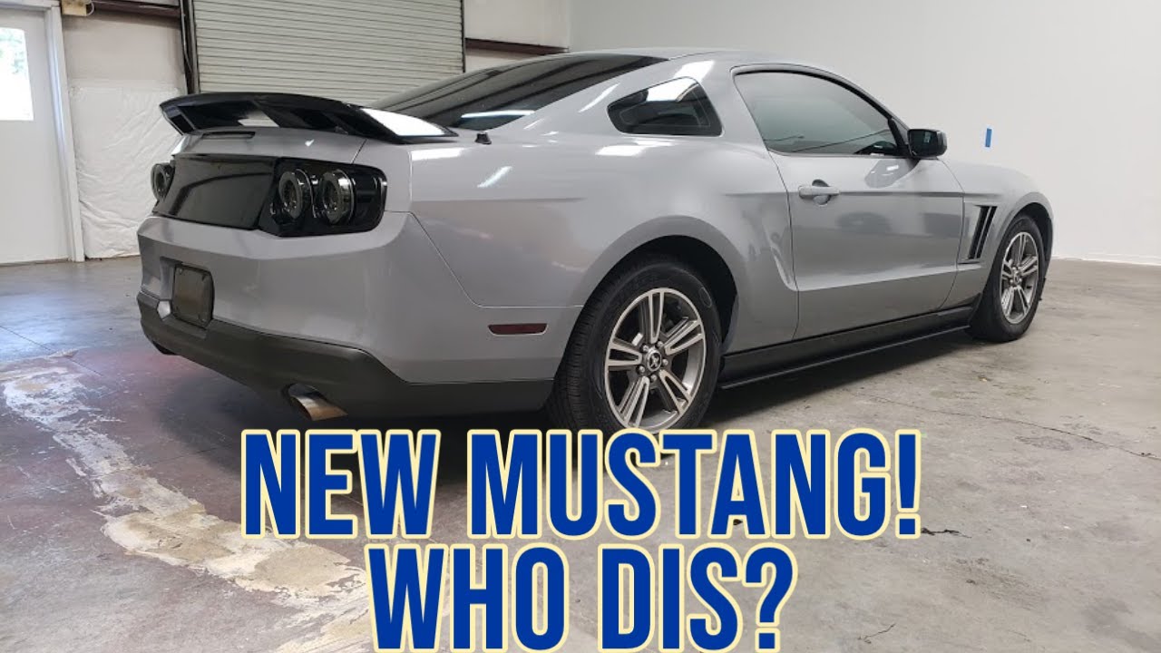 Full Nardo Gray Wrap for This Custom Mustang Build - YouTube
