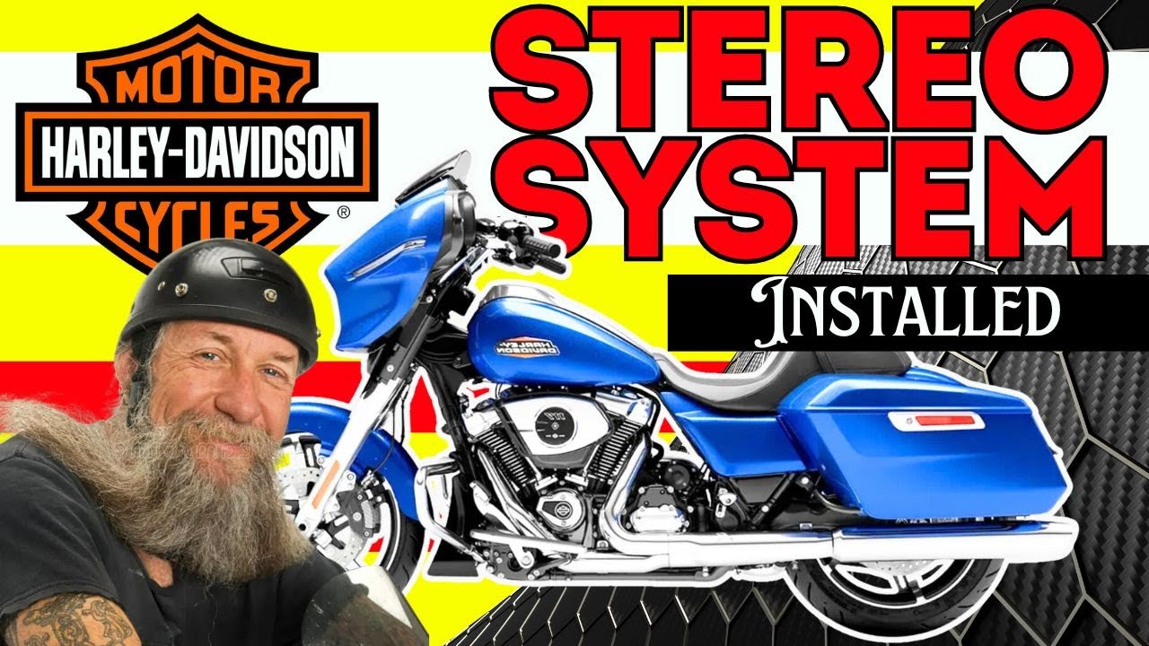 Harley Davidson Motorcycle Stereo Installation - YouTube