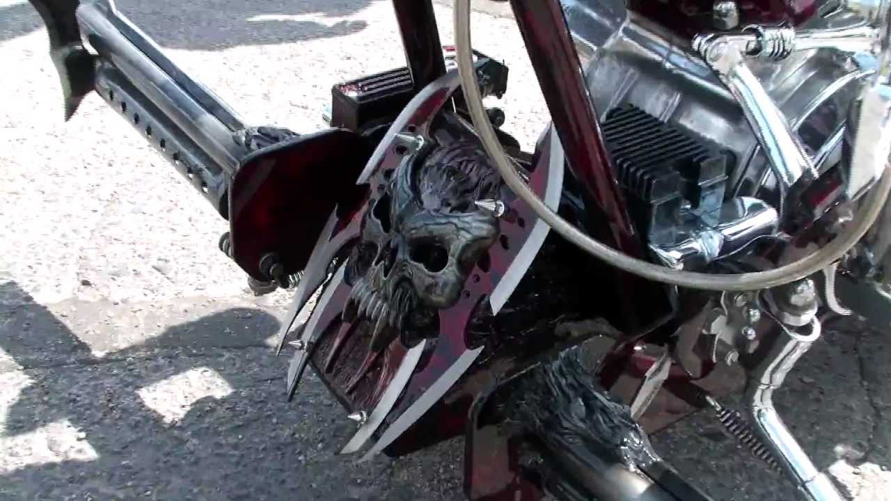 Sick Custom Chopper Must See!! - YouTube