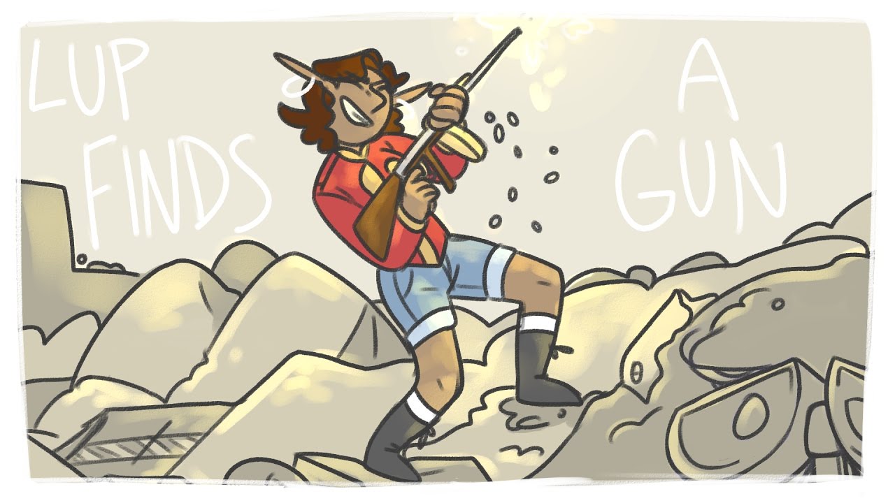 Lup Finds A Gun [ANIMATIC of The Adventure Zone: Episode 61] - YouTube