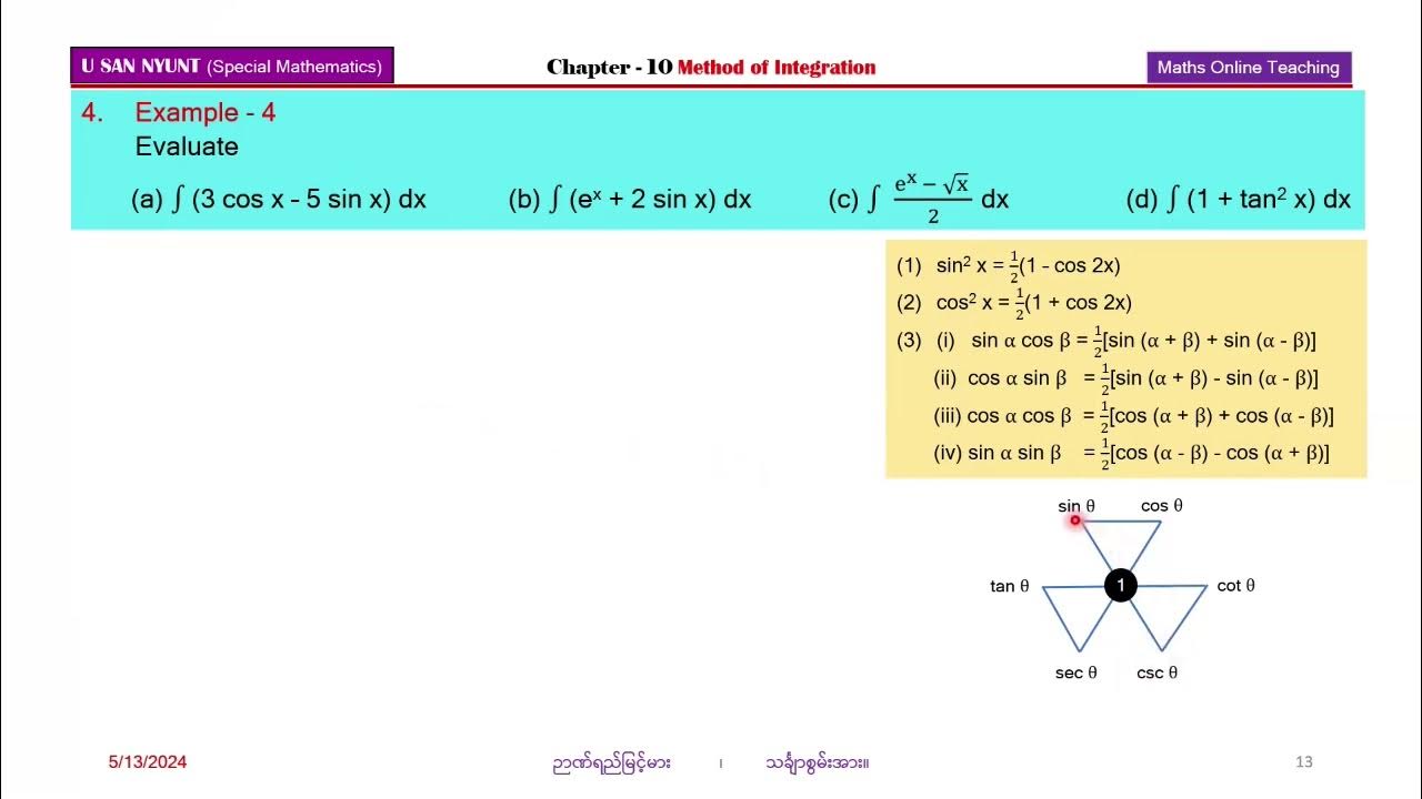 Chapter-10 Method of Integration Part (3) - YouTube