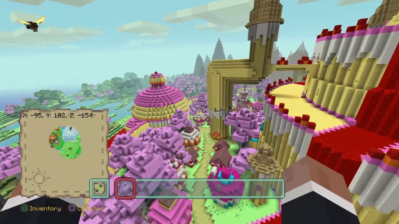 Minecraft adventure time world tour - YouTube