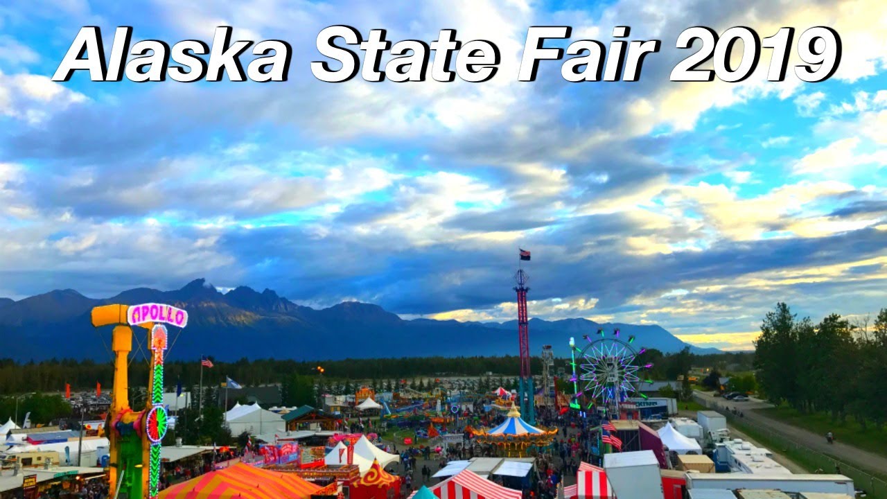 alaska state fair 2019 + mini moving vlog - YouTube