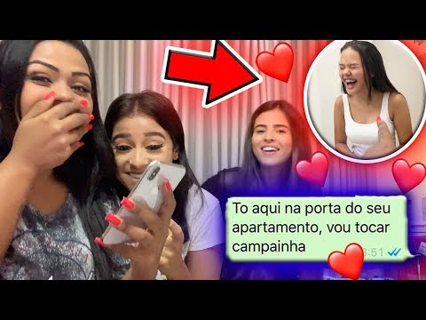 TROLEI MINHA PRIMA FINGINDO SER O CRUSH DELA E ELA ACREDITOU !!!