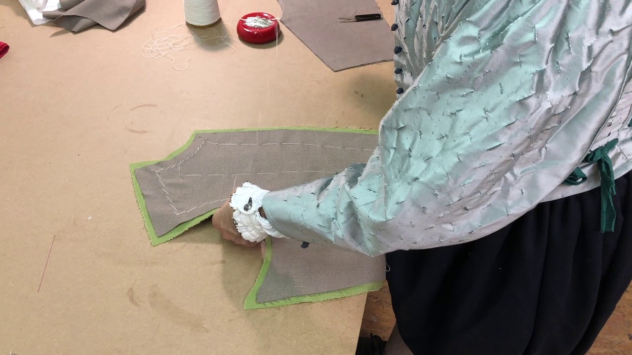 Diagonal Basting - YouTube