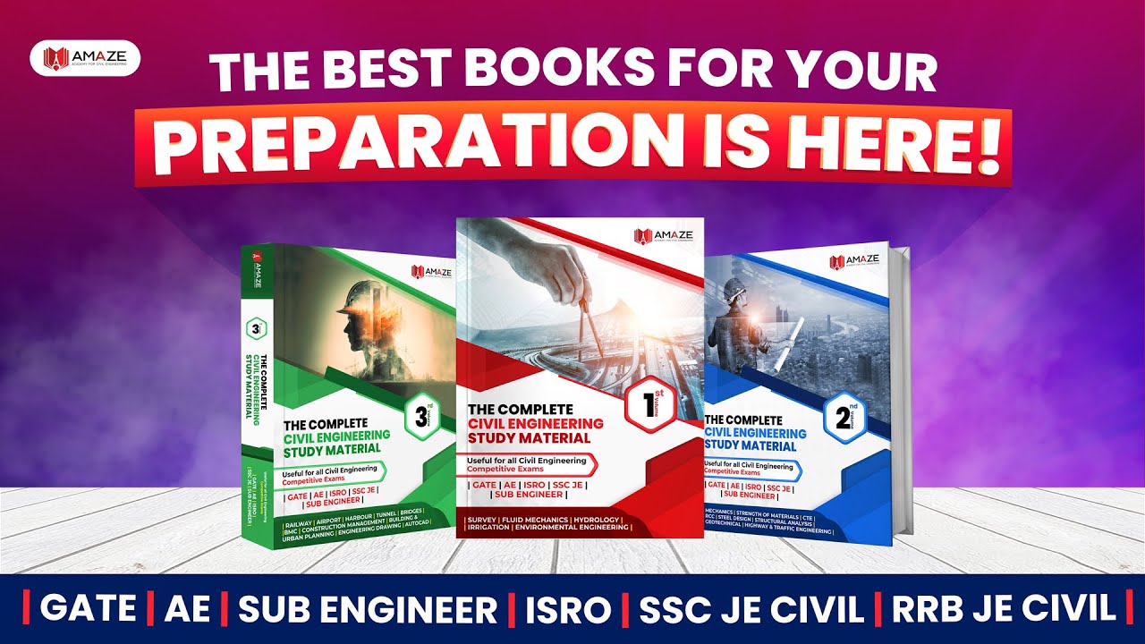 THE COMPLETE CIVIL ENGINEERING STUDY MATERIAL | GATE | AE | SUBENGINEER ...