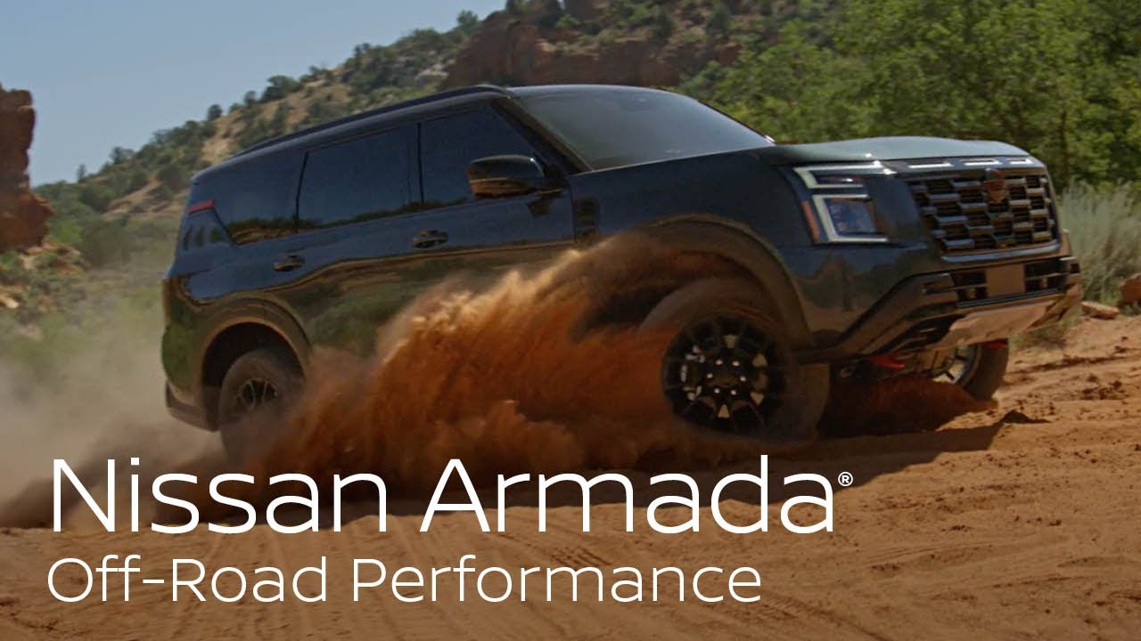 2026 Nissan Armada SUV | Off-Road Performance Features - YouTube