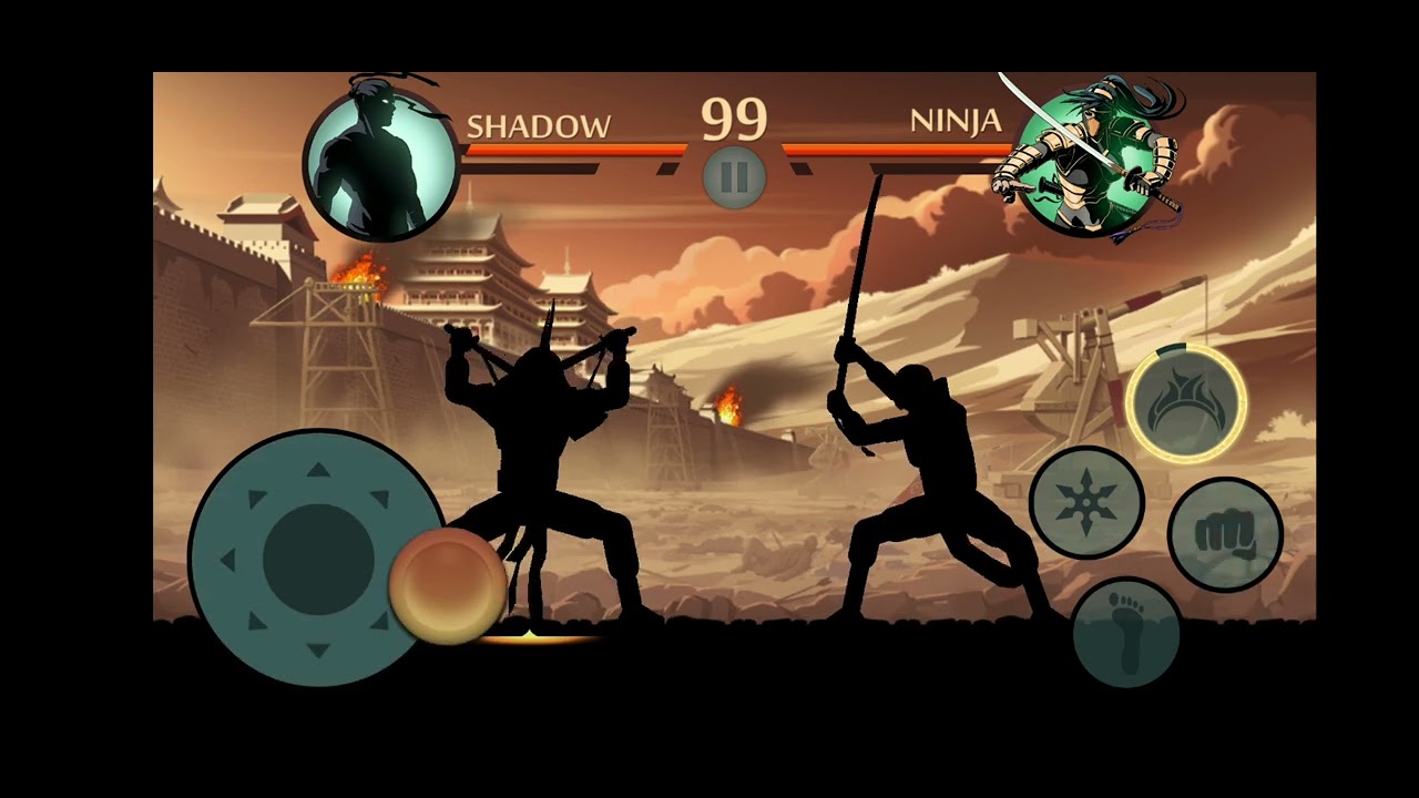 Playing a powerful game full of fighting and battle tactics. # Shadow ...