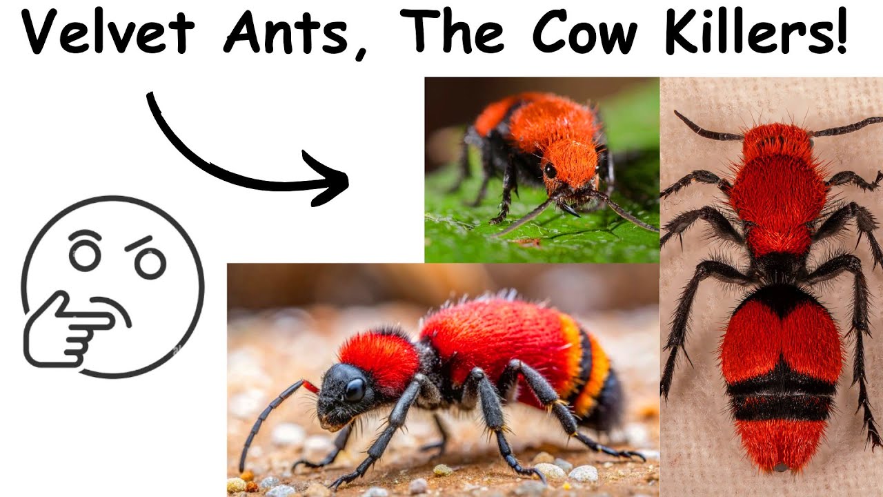 What Is This Velvet-Red Bug With A Notorious Sting? - YouTube