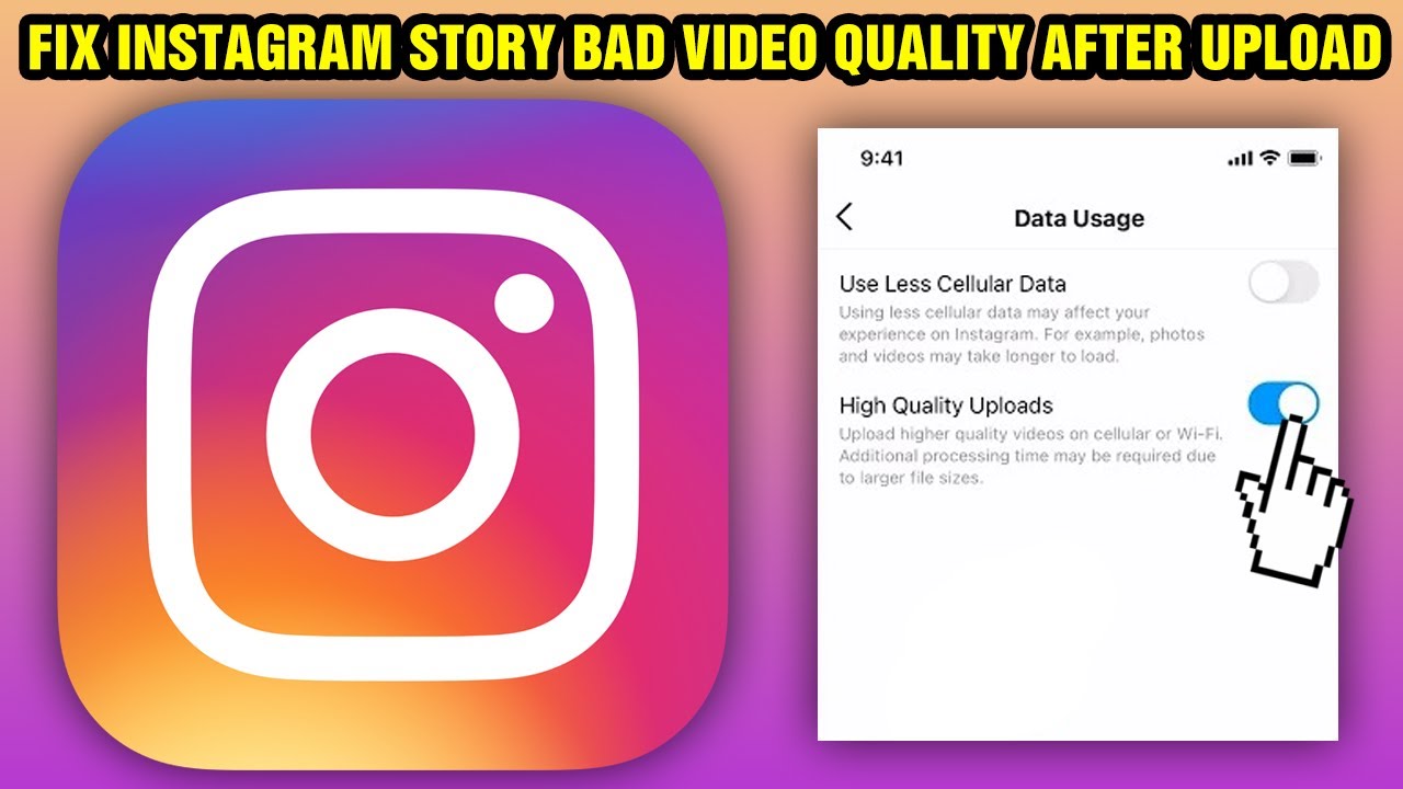 Fix Instagram Story Bad Video Quality After Upload (2024) - YouTube