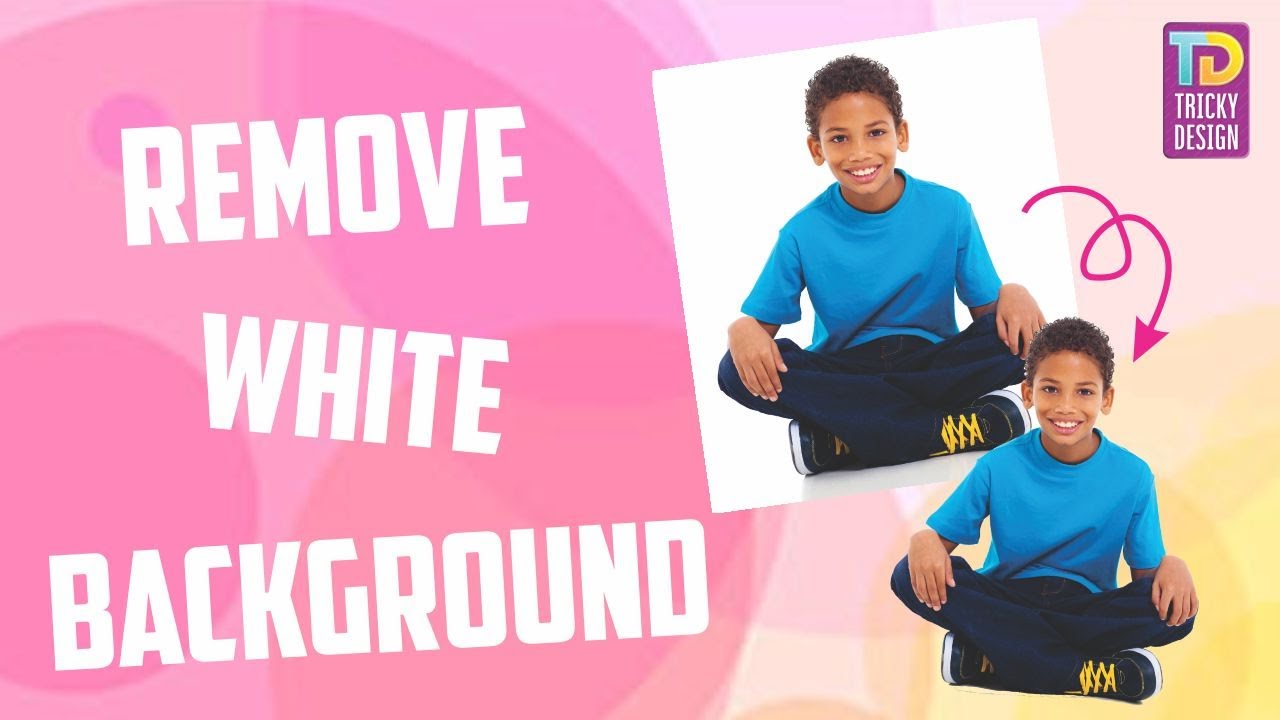 HOW TO REMOVE WHITE BACKGROUND IN COREL DRAW - YouTube