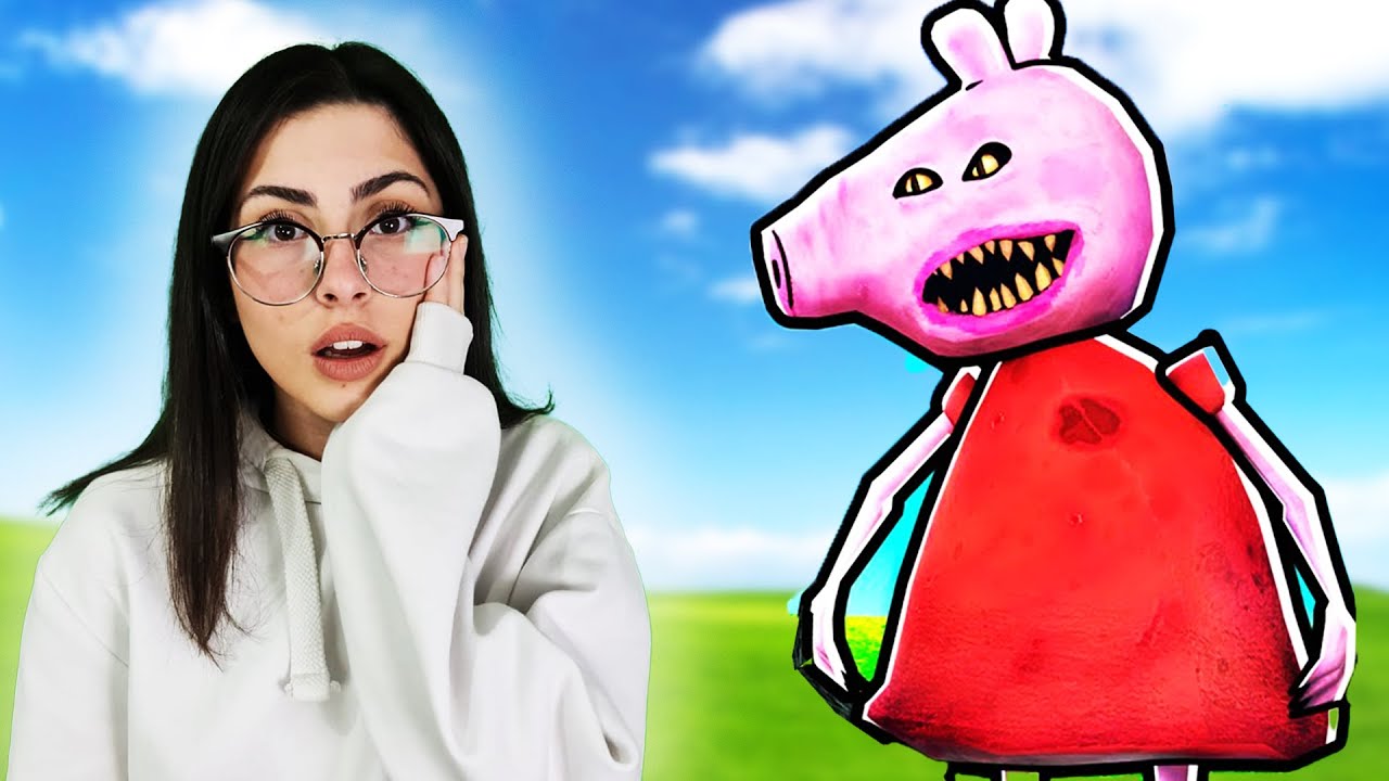 AÇ DOMUZLARDAN KAÇIŞ | YEMEĞİNİ ÇALDIK | ROBLOX HUNDRY PIG | LAL GAMES ...