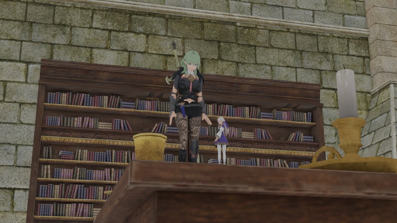 Lysithea tests a shrinking spell - YouTube