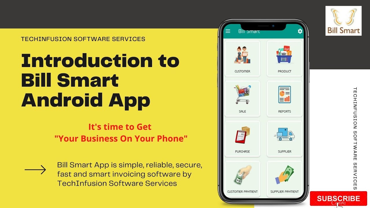 Bill Smart - Free Easy & Fast Billing Application. "It's time to Get ...