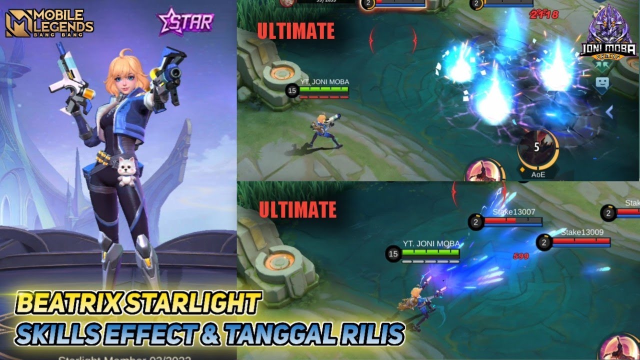 BEATRIX STARLIGHT MARET SKIN SPACE AGENT - TANGGAL RILIS & SKILLS ...