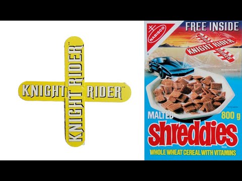 Shreddies Knight Rider Striker & Cereal Advert (1986) - YouTube