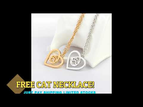 Cat Paw Necklace [Click Title 🔽 For Link ]