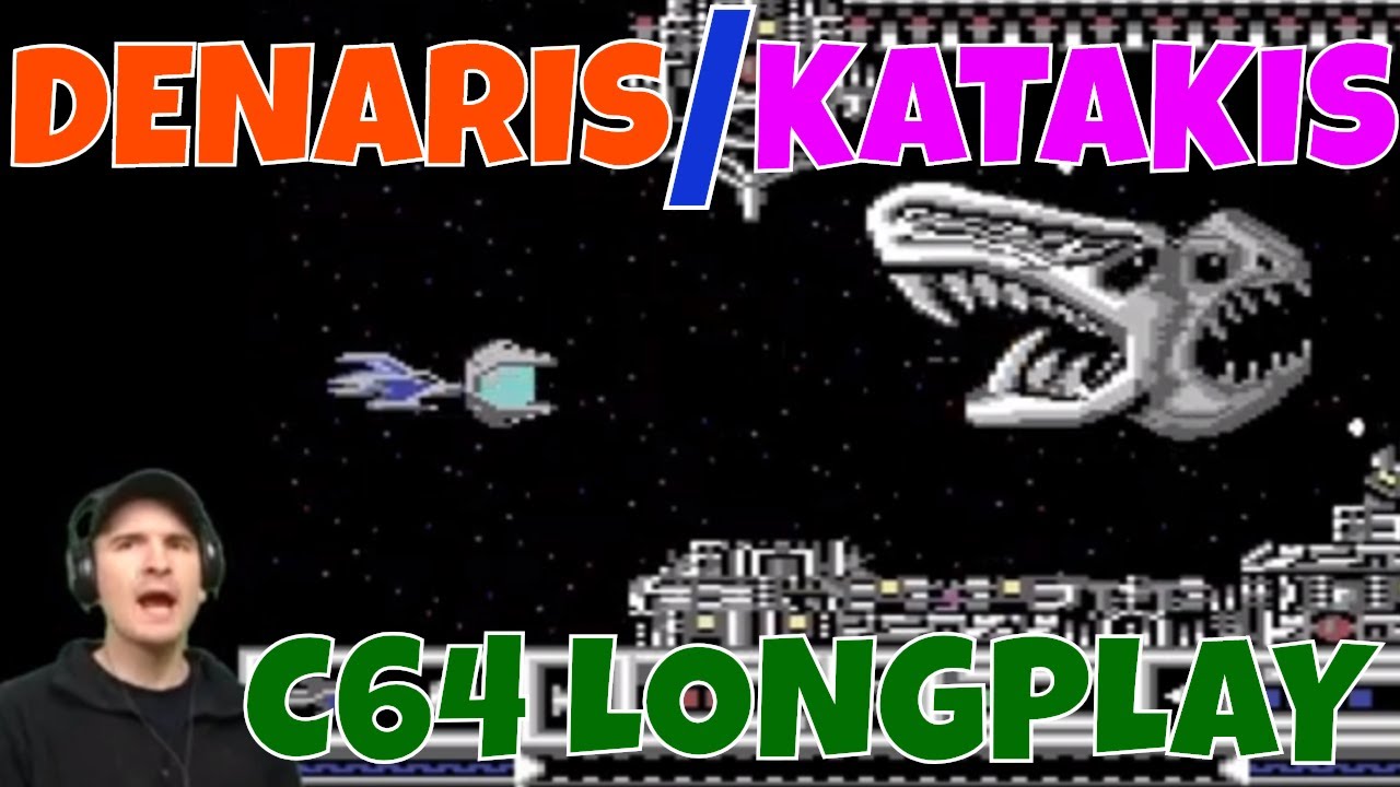 Denaris / Katakis Commodore 64 Longplay - C64 Game Soundtrack - YouTube