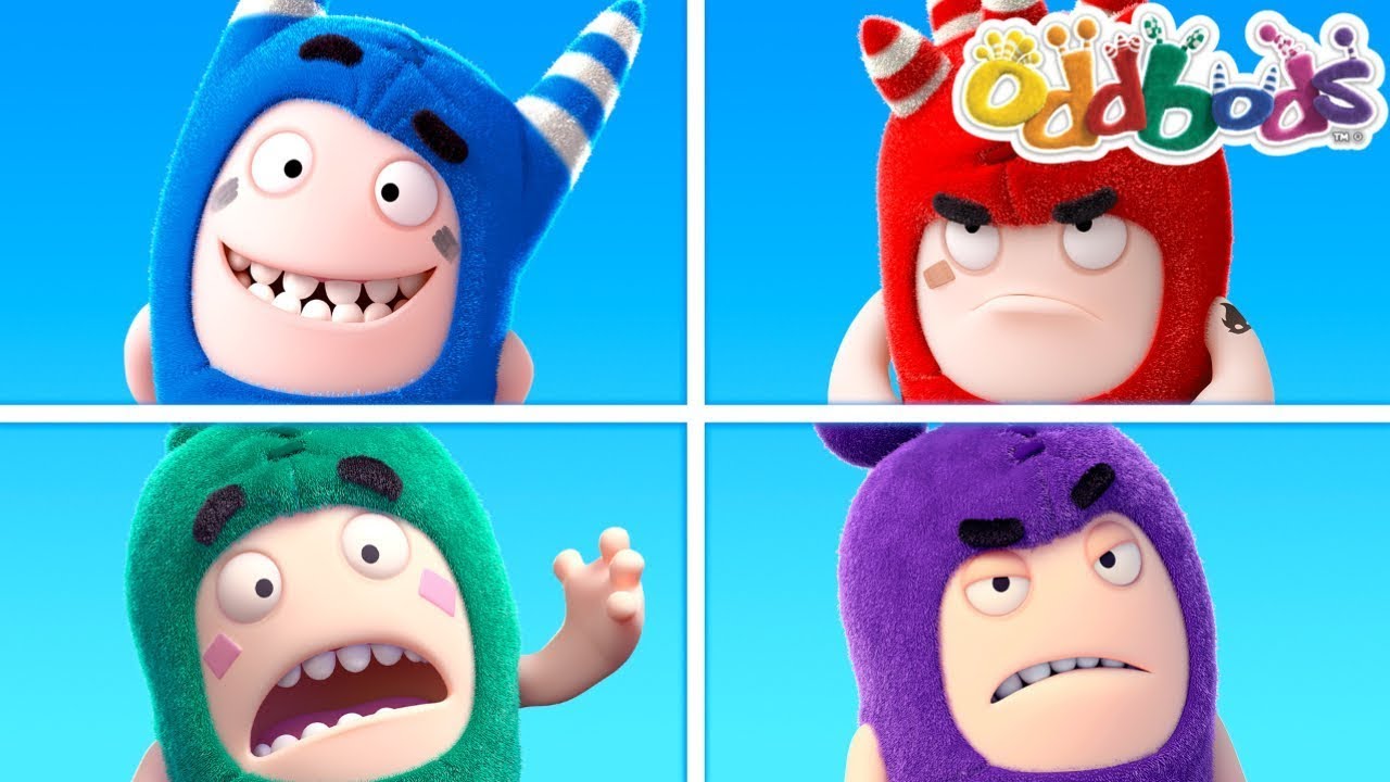 Oddbods Learning Emotions | Exploring Emotions and Feelings | Moonbug ...