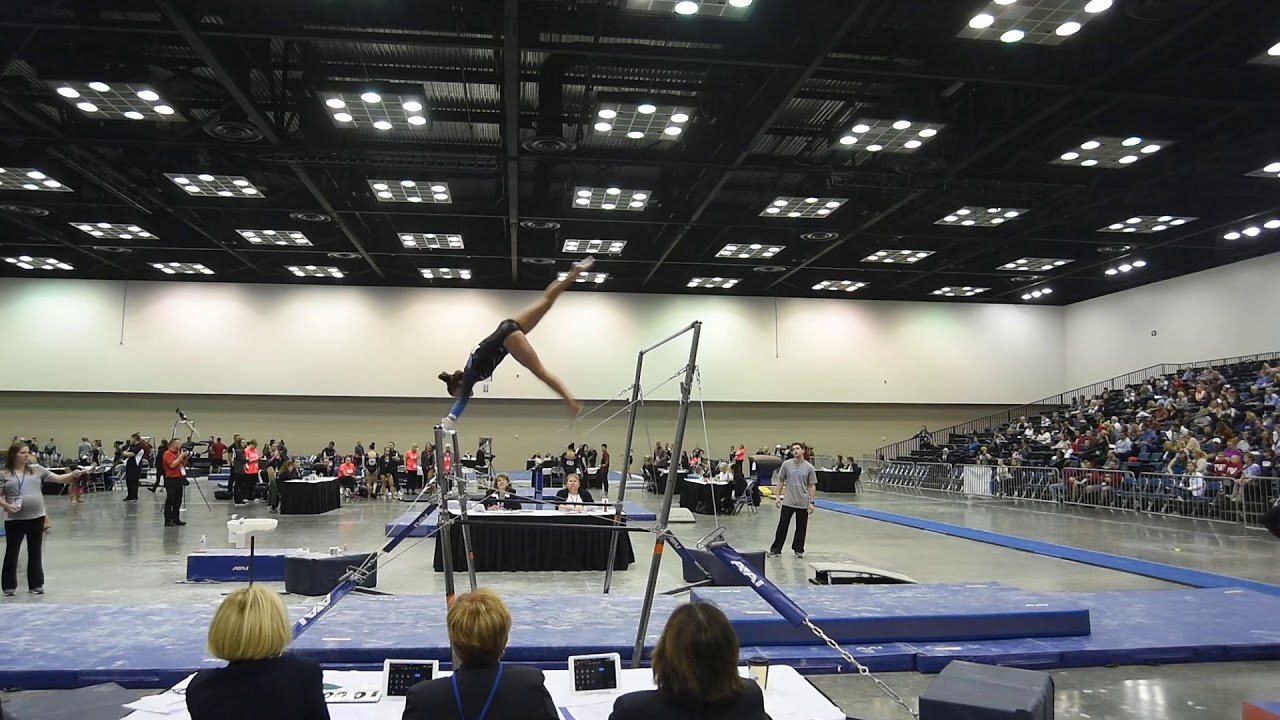 Ashley Cowan, 2019 JO Nationals, Uneven Bars - YouTube