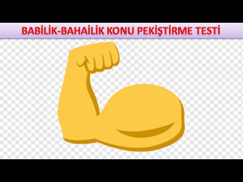 23) Babilik -Bahailik Konu Pekiştirme Testi - YouTube