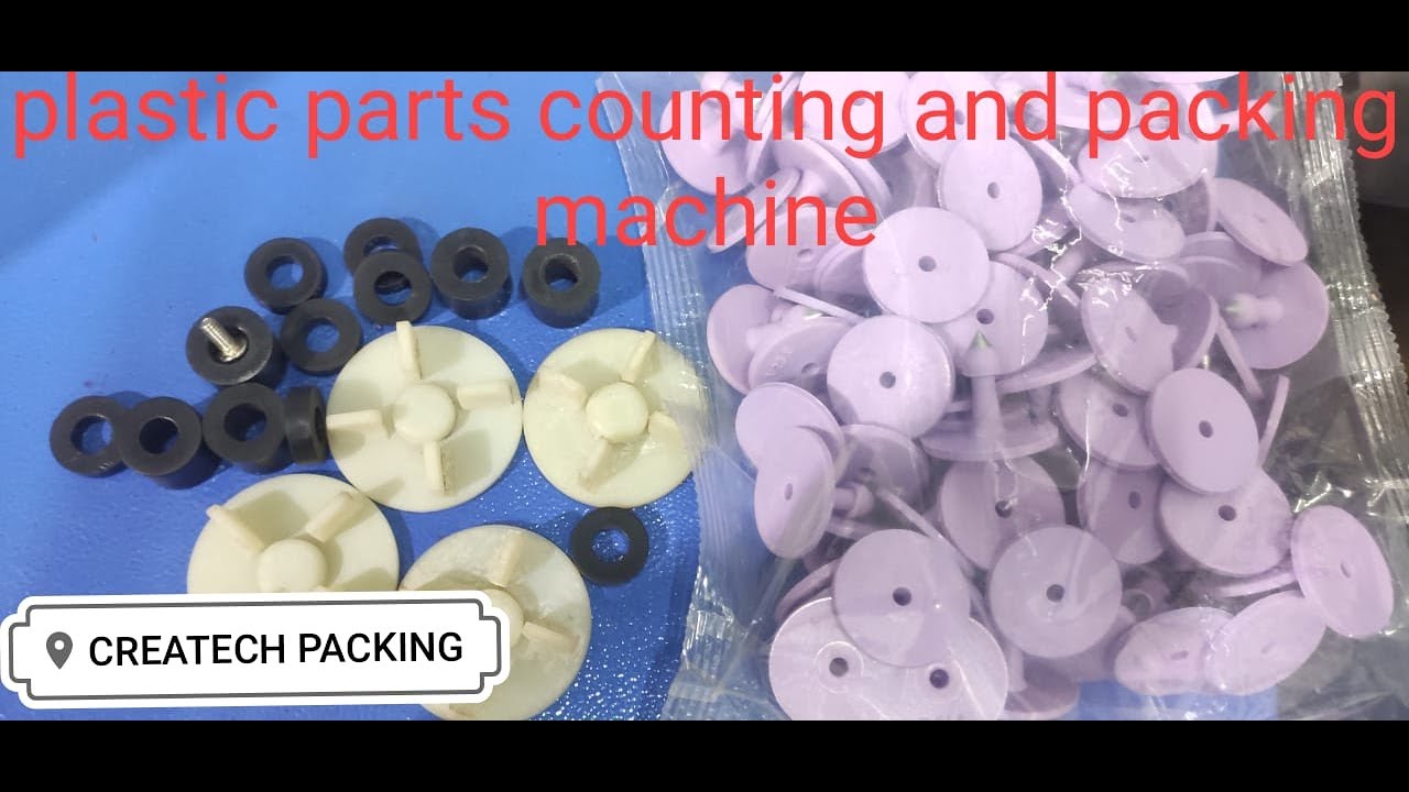 Counting and packing machine , plastic parts counting and packing ...