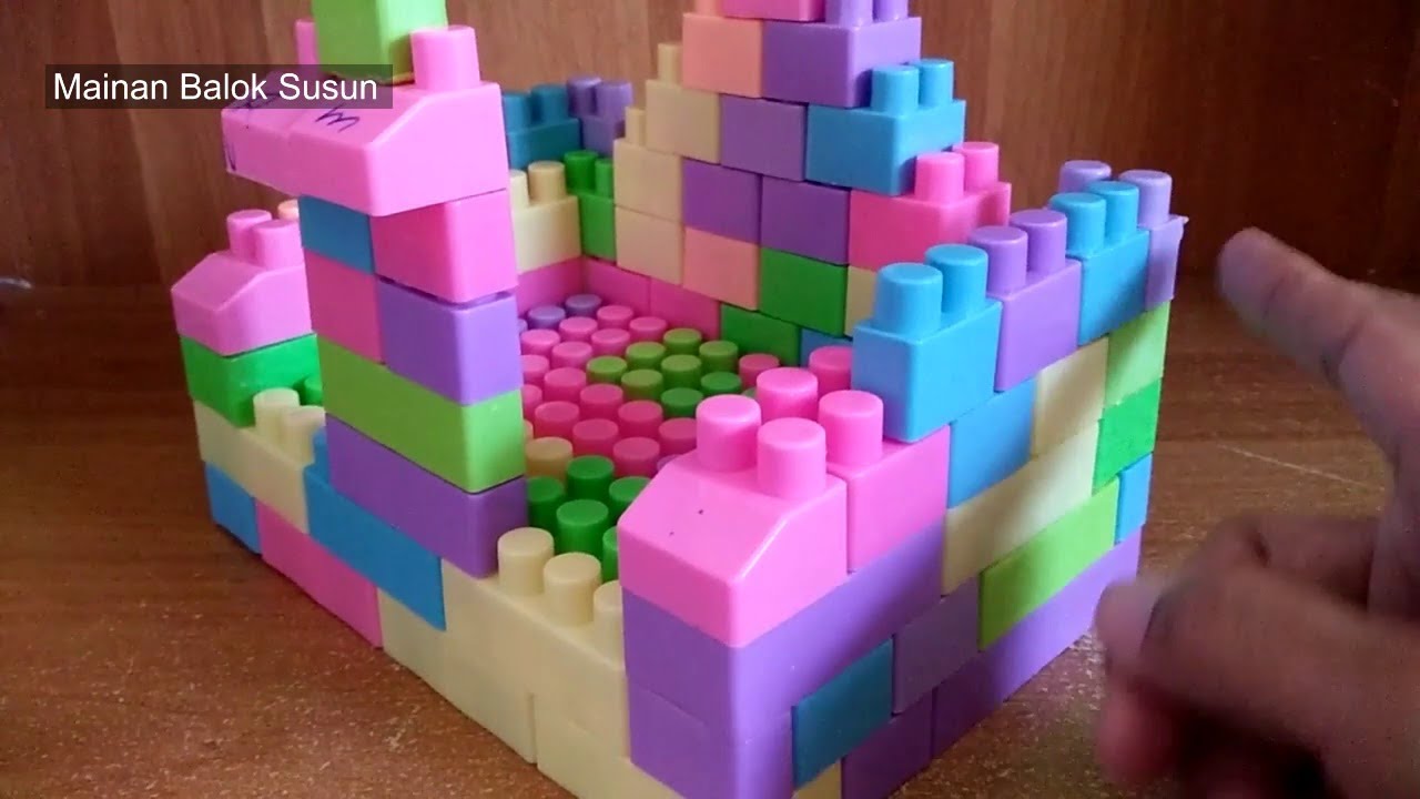 Mainan anak Lego susun - YouTube