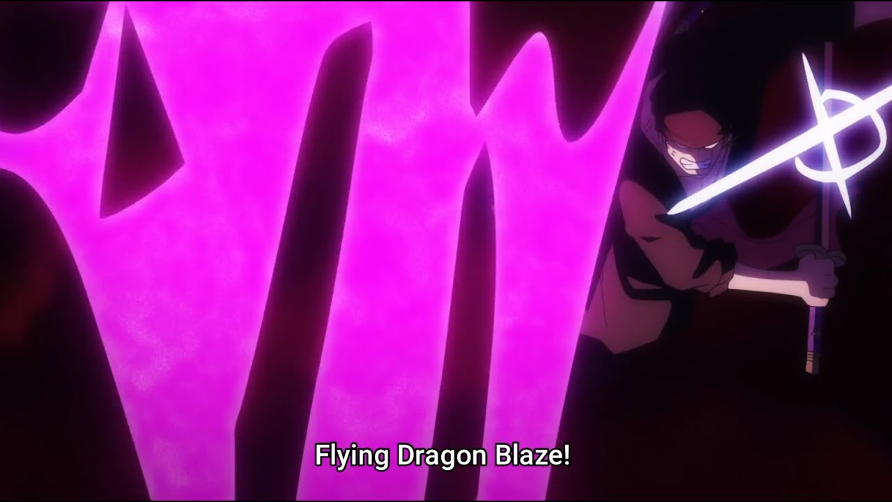 Zoro uses Flying Dragon Blaze on Kaido | Zoro Attack Kaido One Sword ...