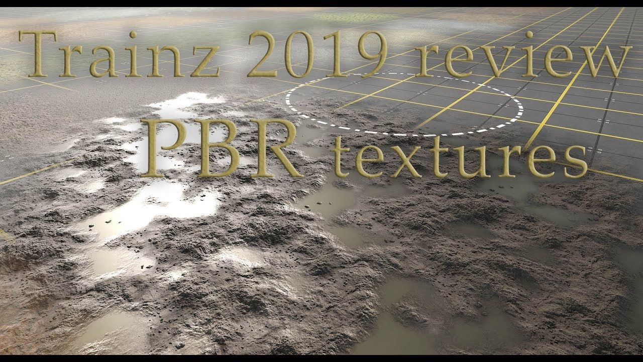 Trainz 2019 PBR texture review - YouTube