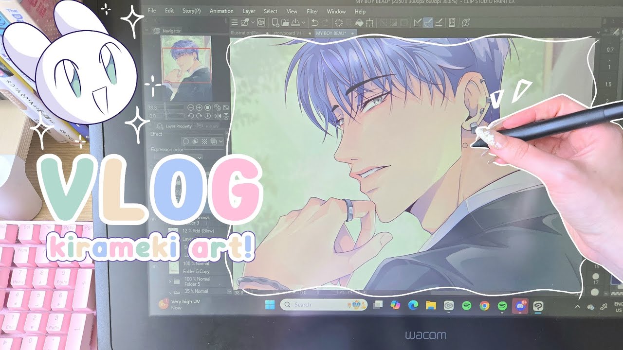 【ARTIST VLOG】Burnout Recovery // Finally Drawing Again // Webcomic Storyboarding - YouTube