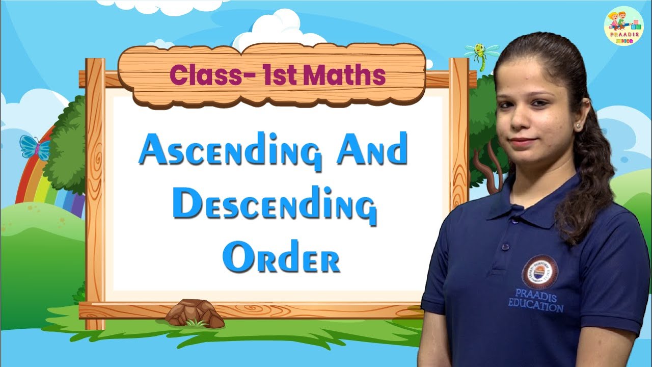[ 🔴 LIVE ] Class - 1st, Maths | Ascending, And Descending Order ...
