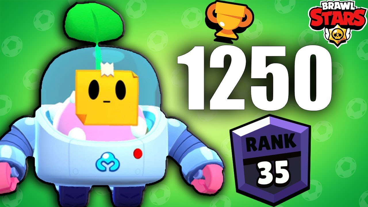 VOU PEGAR SPROUT 1250 (RANK 35) - BRAWL STARS - YouTube