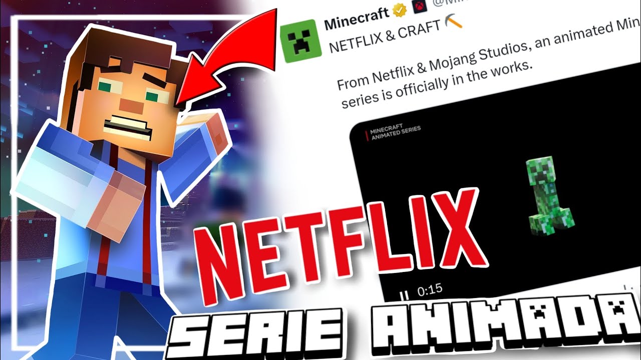 Minecraft Serie Animada Oficial! | Todo lo que sabemos. | Seb.5 - YouTube