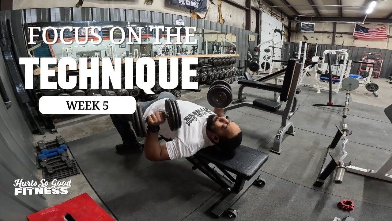 Week 5 of 8 week bench press program - YouTube