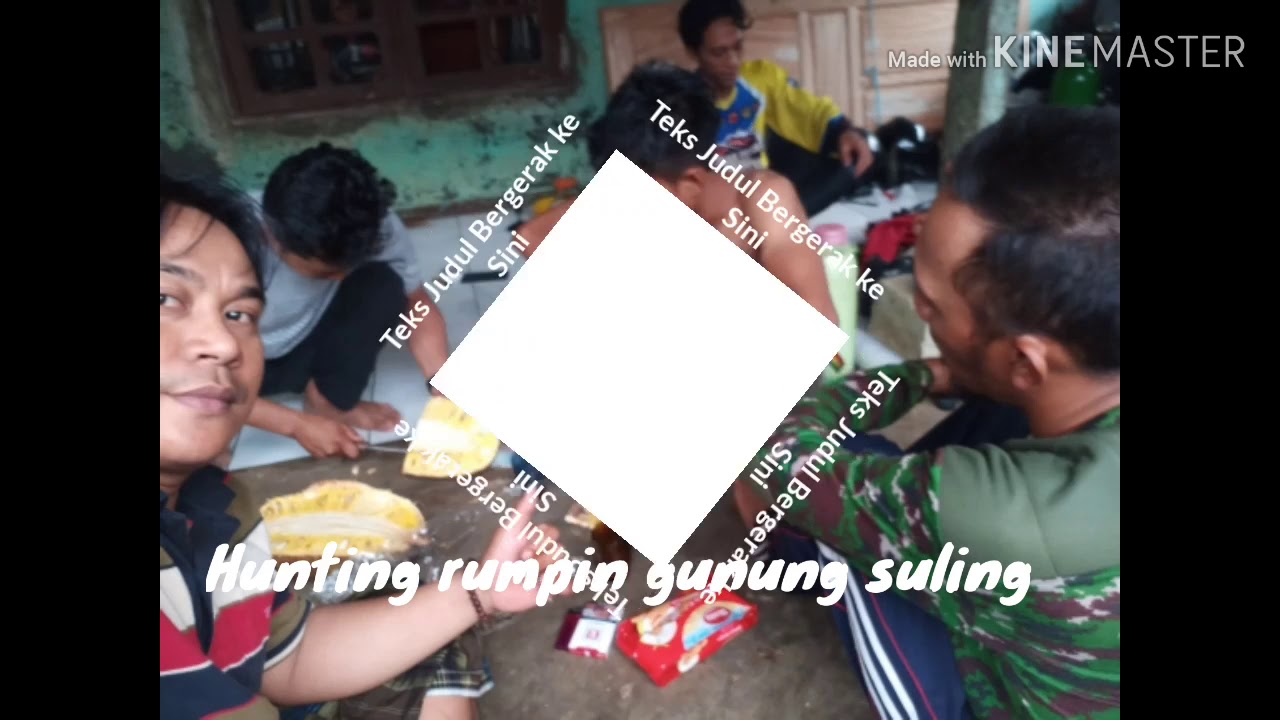 Hunting rumpin gunung suling hasil buruan langsung di masak - YouTube