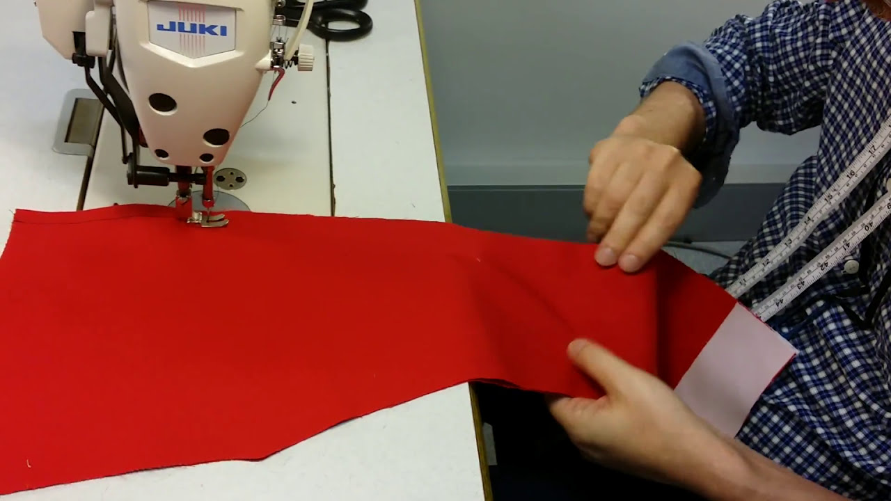 Making a jacket part 6: Jacket back - YouTube