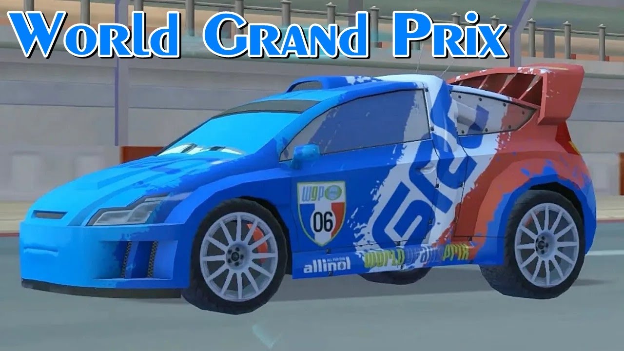 Cars 2 The Video Game Arcade Model WGP World Grand Prix Raoul CaRoule ...