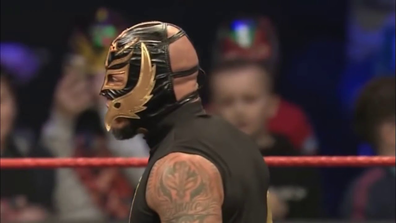 5 Star Wrestling 2018 Rey Mysterio VS Mark Haskins Newcastle - YouTube