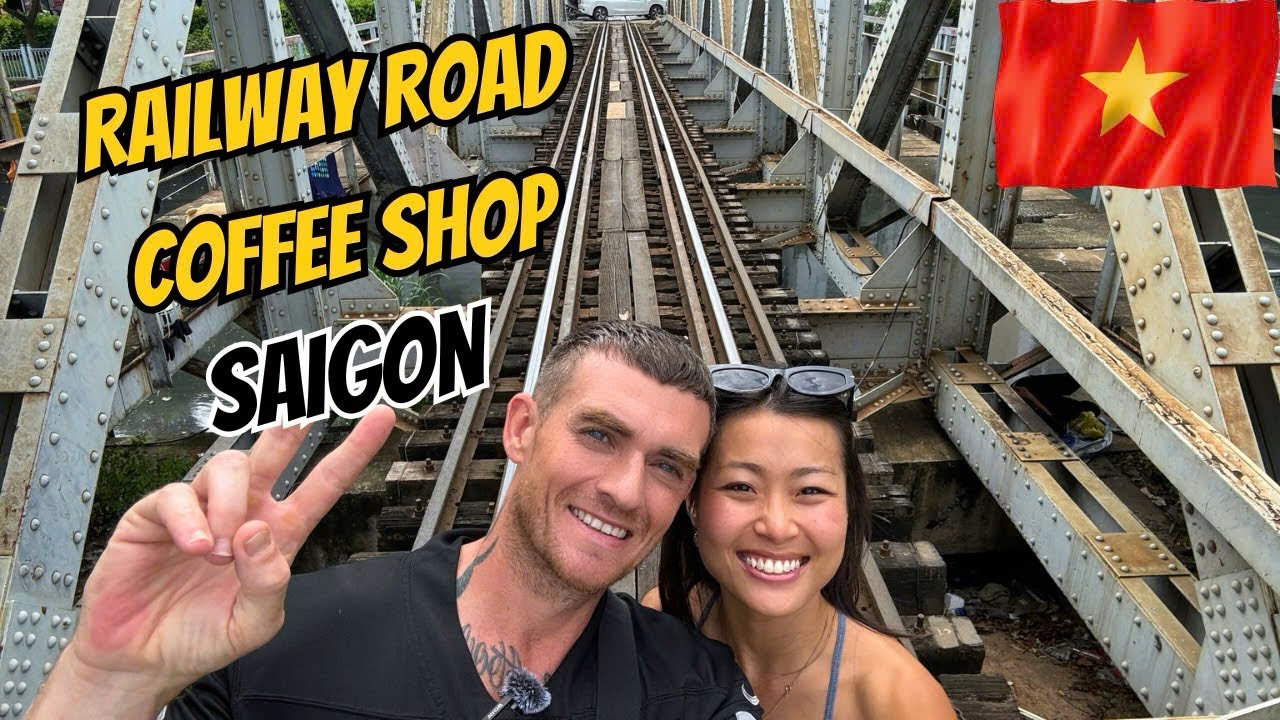 Railway Road Vietnamese Coffee Shop Experience In Saigon Vietnam 🇻🇳 - YouTube